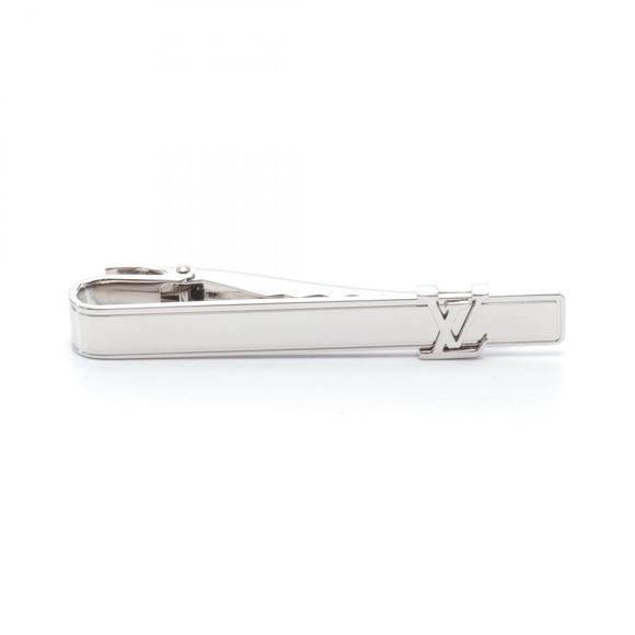 Louis Vuitton | Bags | Louis Vuitton Lv Initial Tie Pin Metal Silver ...